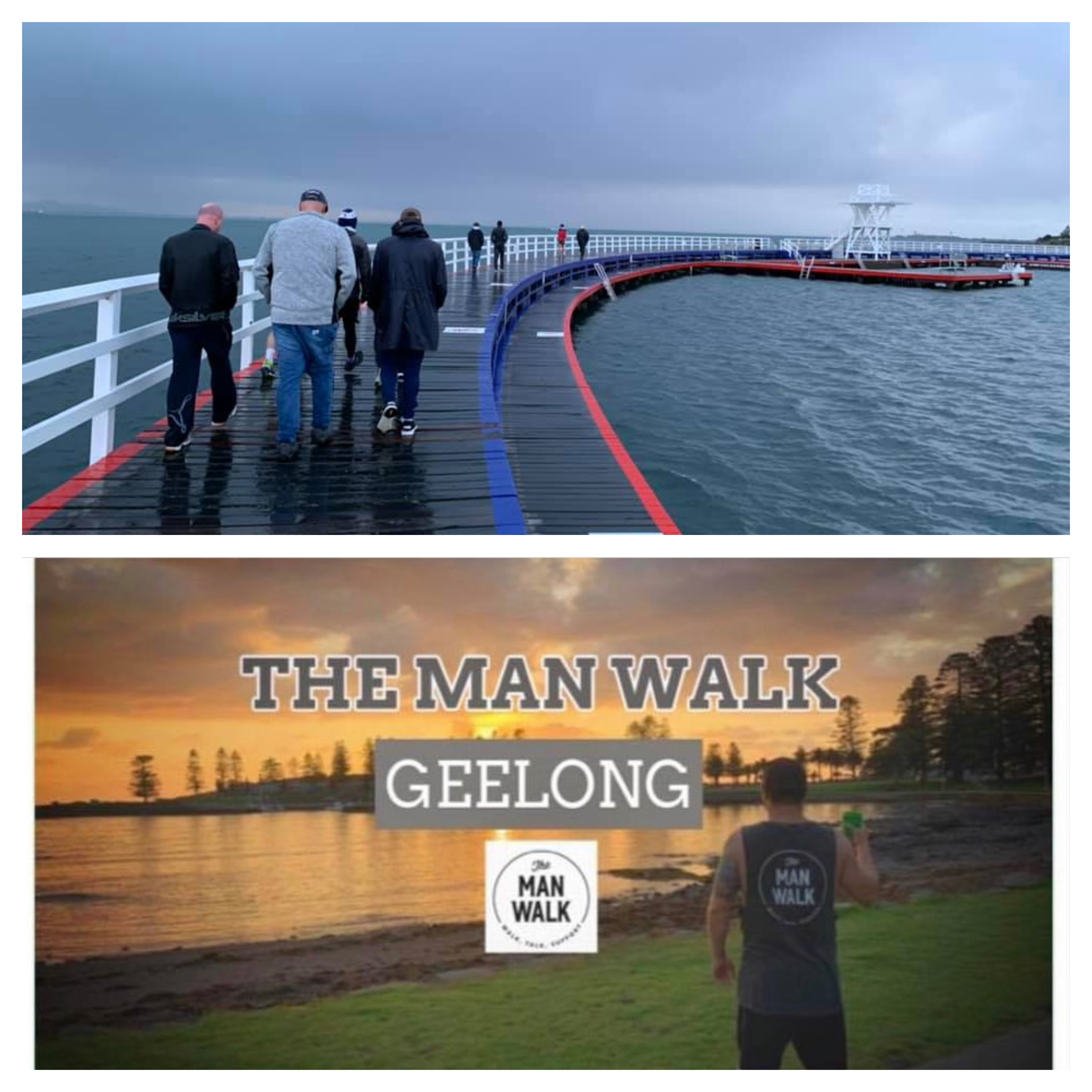 The Man Walk Geelong, Chris. – HuG